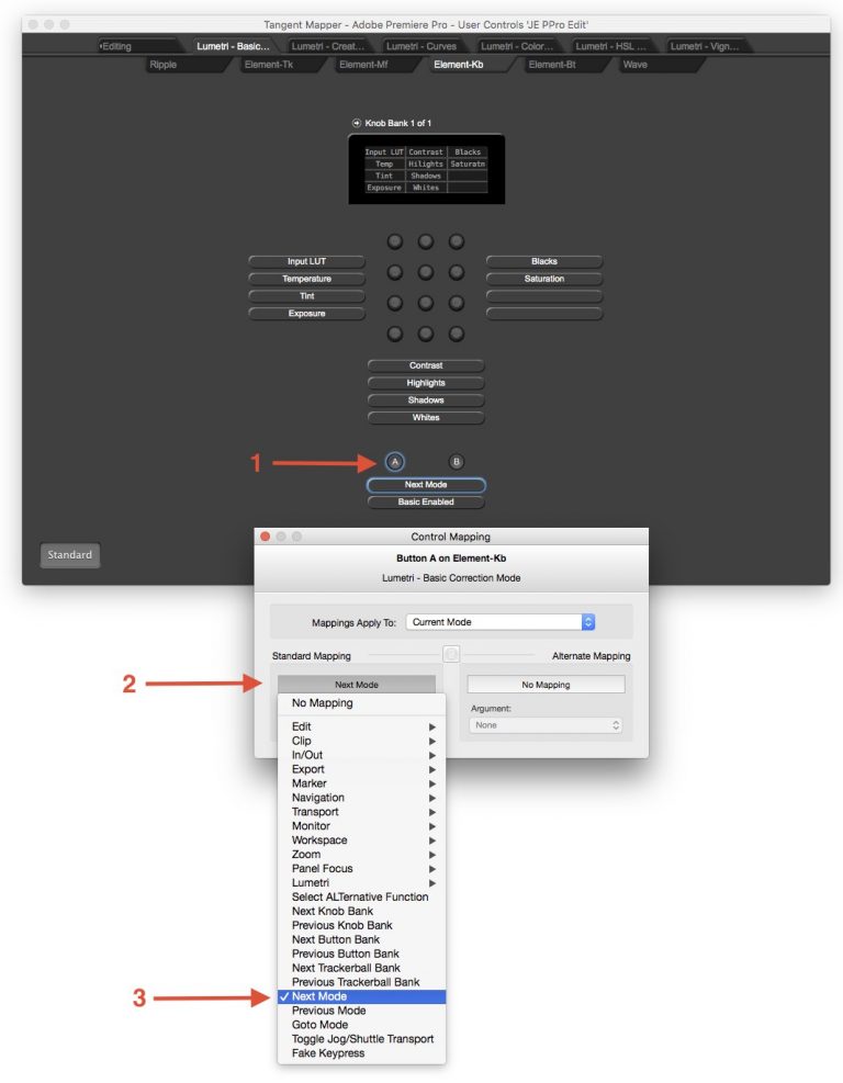 Editing and Colour Grading with the Tangent Element Kb | Jonny Elwyn ...