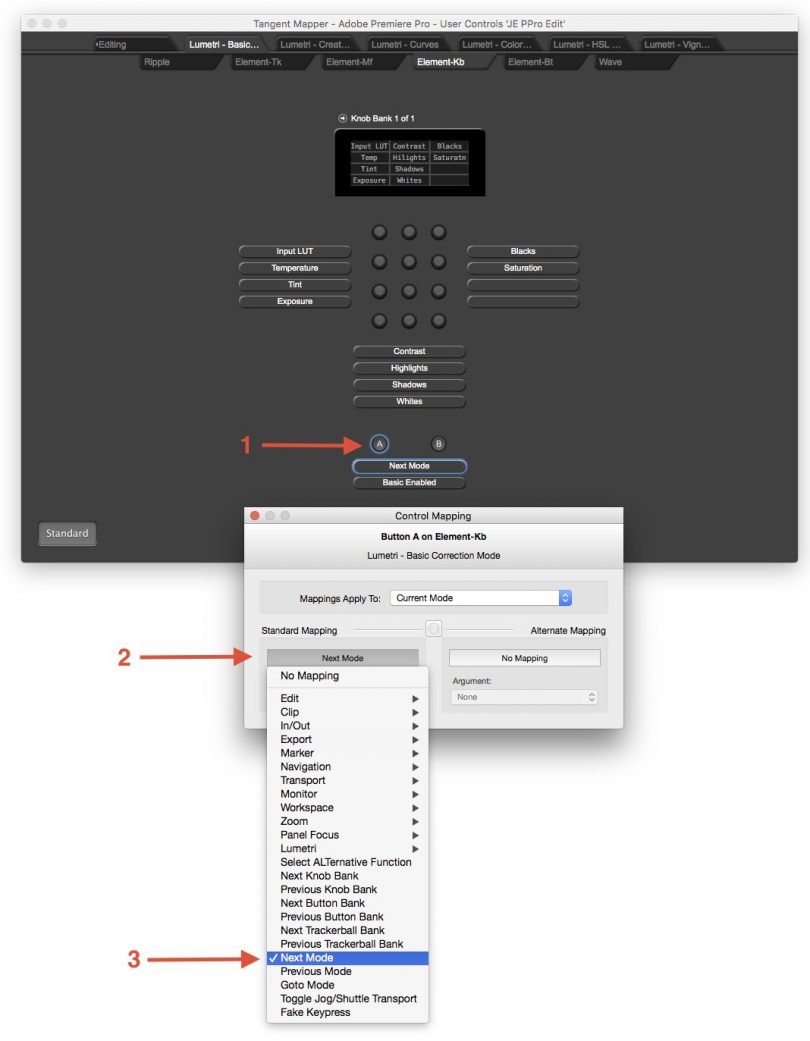 Editing and Colour Grading with the Tangent Element Kb | Jonny Elwyn ...