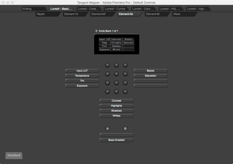 Editing and Colour Grading with the Tangent Element Kb | Jonny Elwyn ...