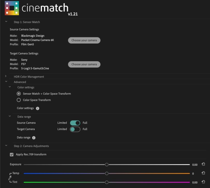 How to Make Two Different Cameras Match | Jonny Elwyn - Film Editor